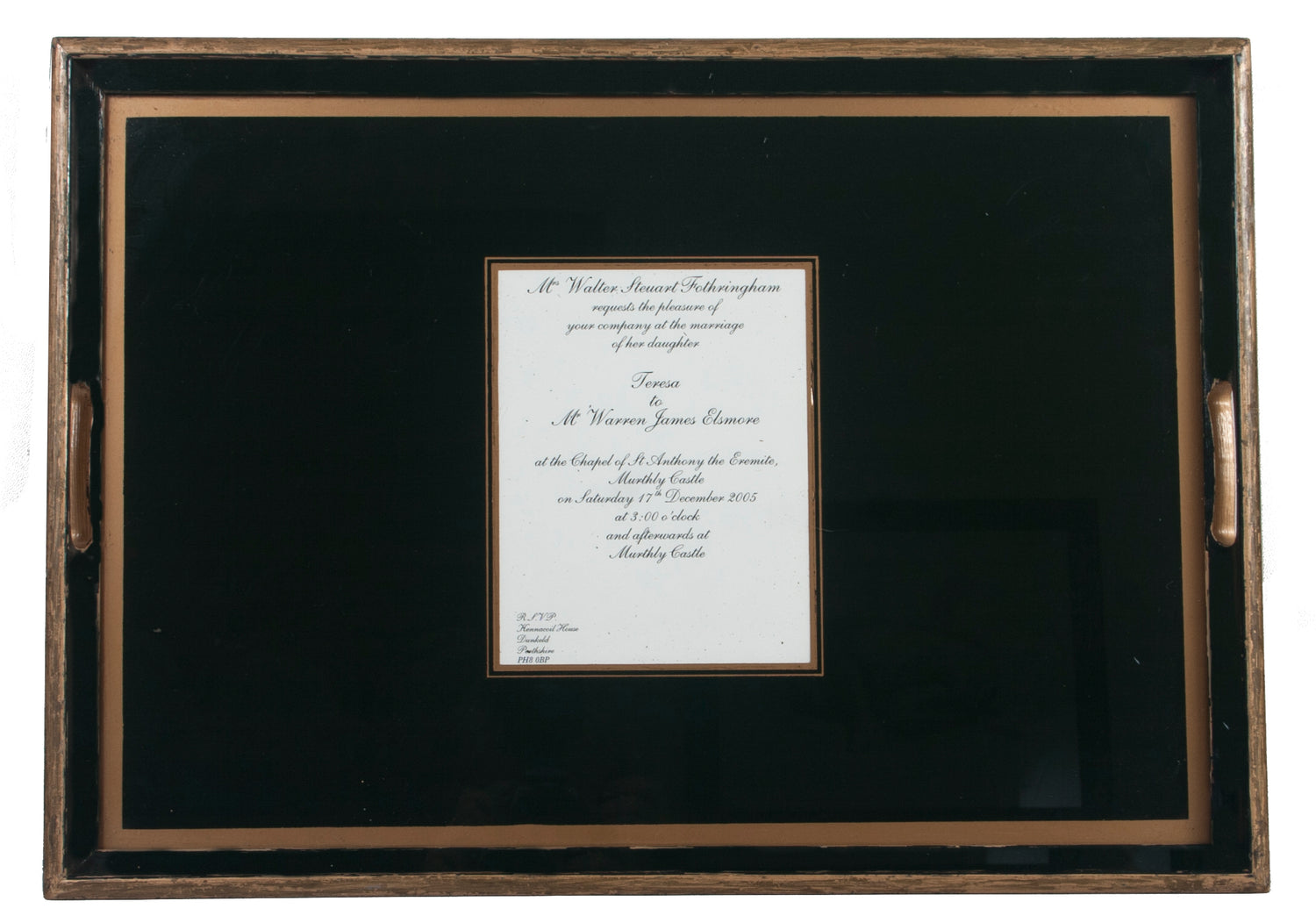 Invitation Trays – Anthony Steuart