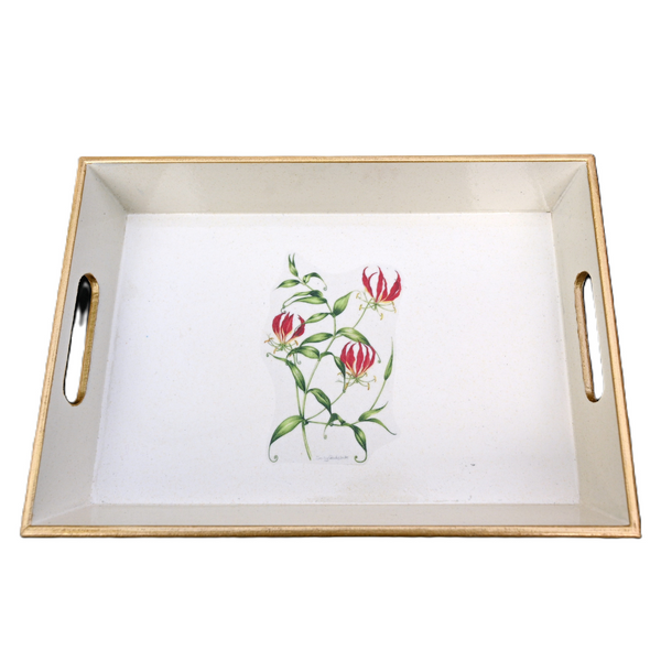 Drinks Tray, Flame Lily – Anthony Steuart