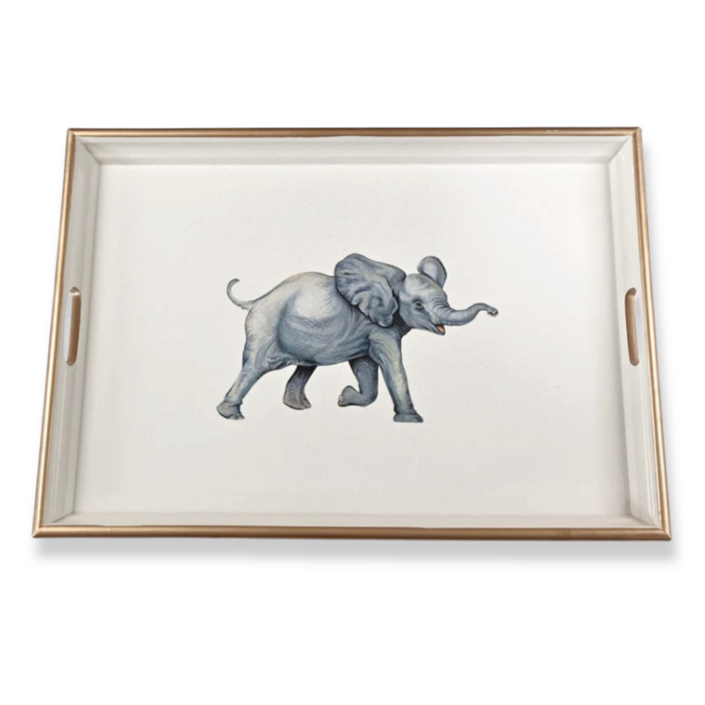Large Wooden Tray: Elephant – Anthony Steuart